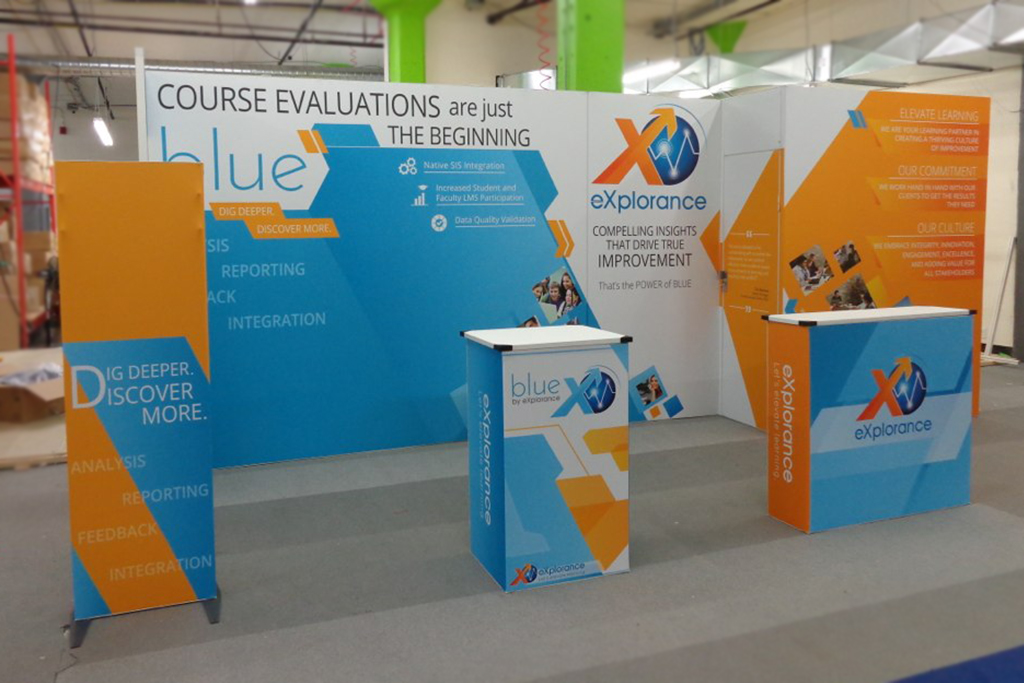 Design et Fabrication de kiosques et stands sur mesure